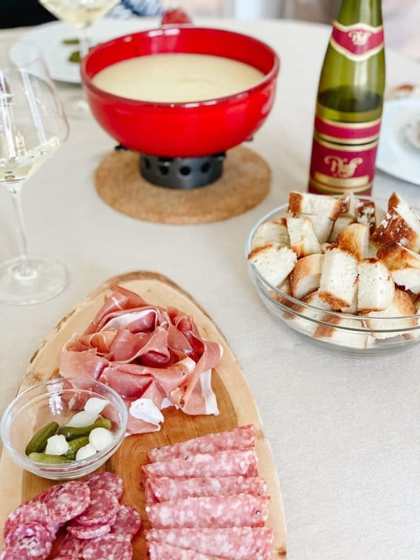 Authentic Swiss Cheese Fondue - Le Chef's Wife
