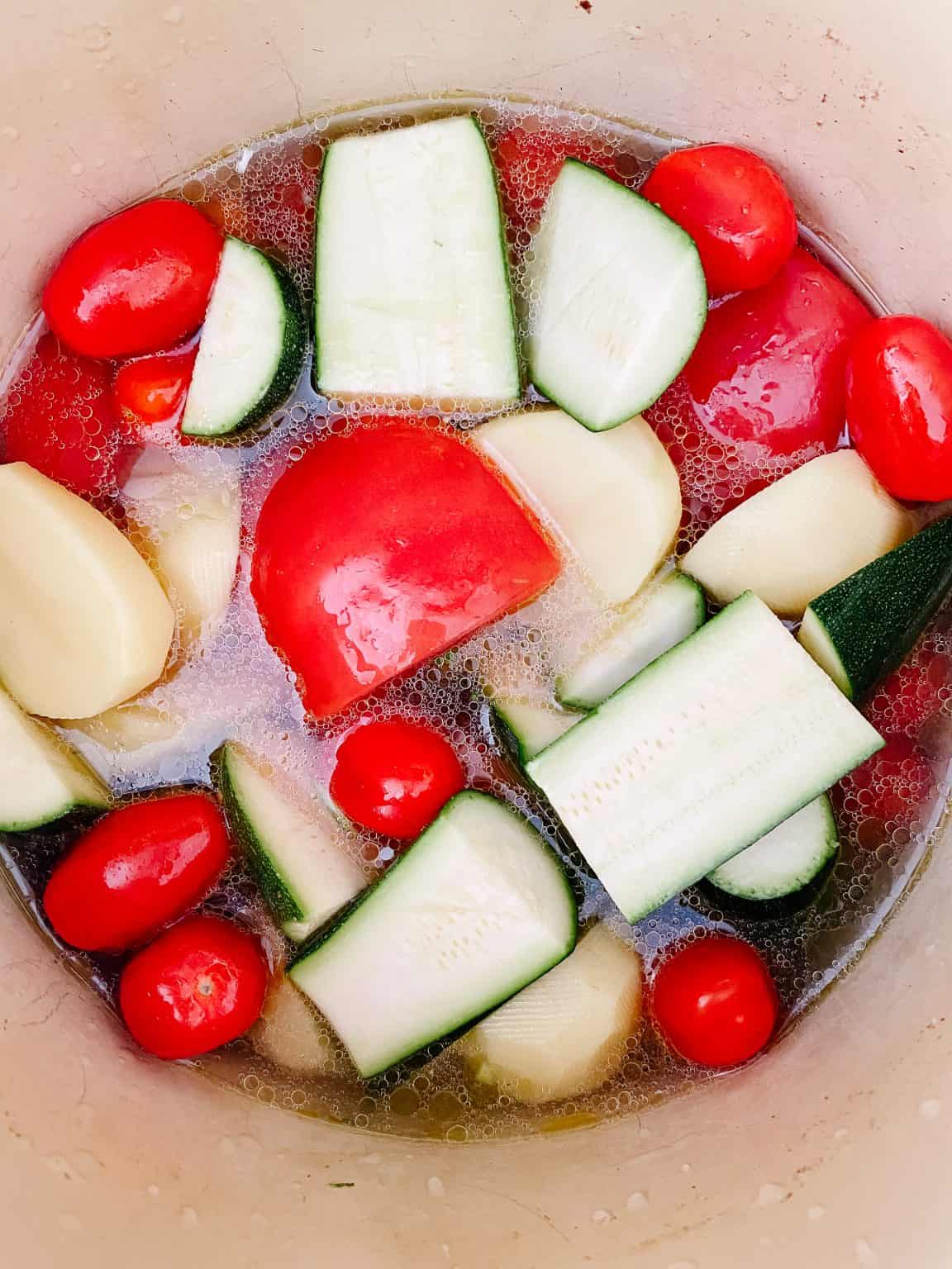 Potage aux Légumes (French Vegetable Soup) - Le Chef's Wife