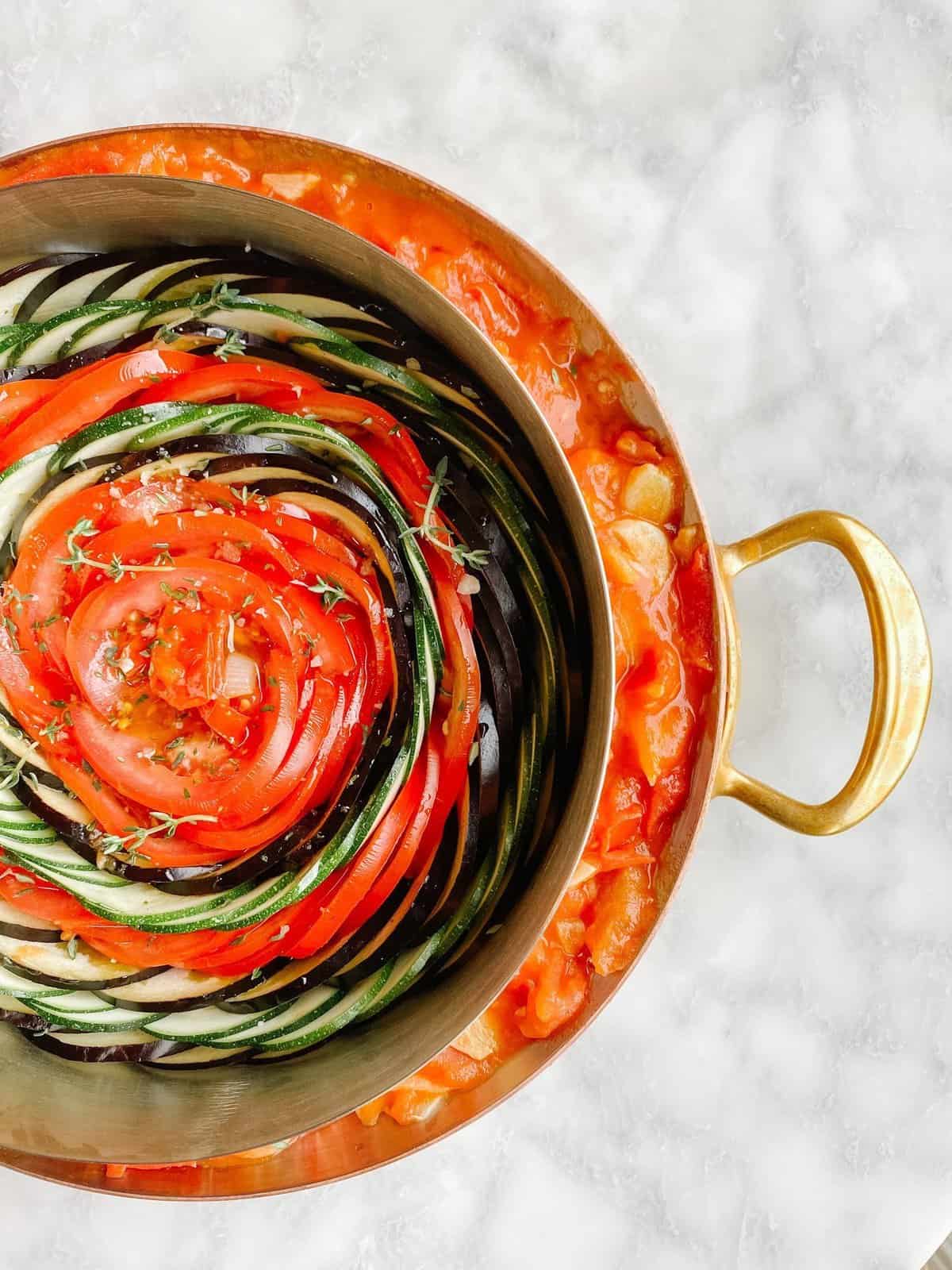 Simple Confit Bayaldi Recipe - Le Chef's Wife