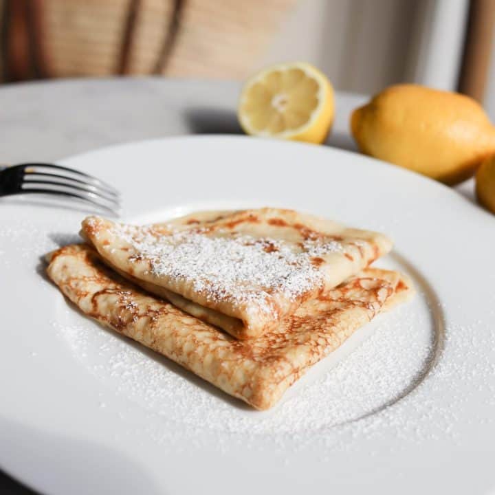 The Best Lemon Sugar Crêpes Recipe - Le Chef's Wife