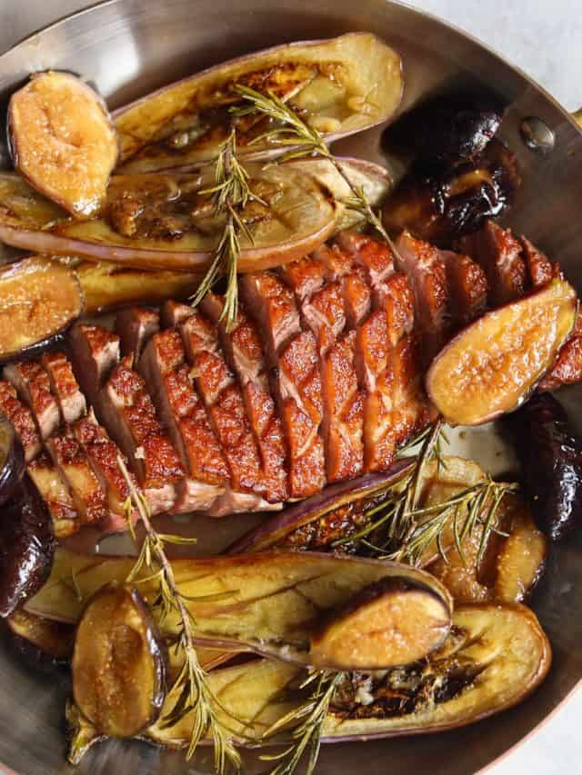 DUCK MAGRET WITH FRESH FIGS - Le Chef's Wife
