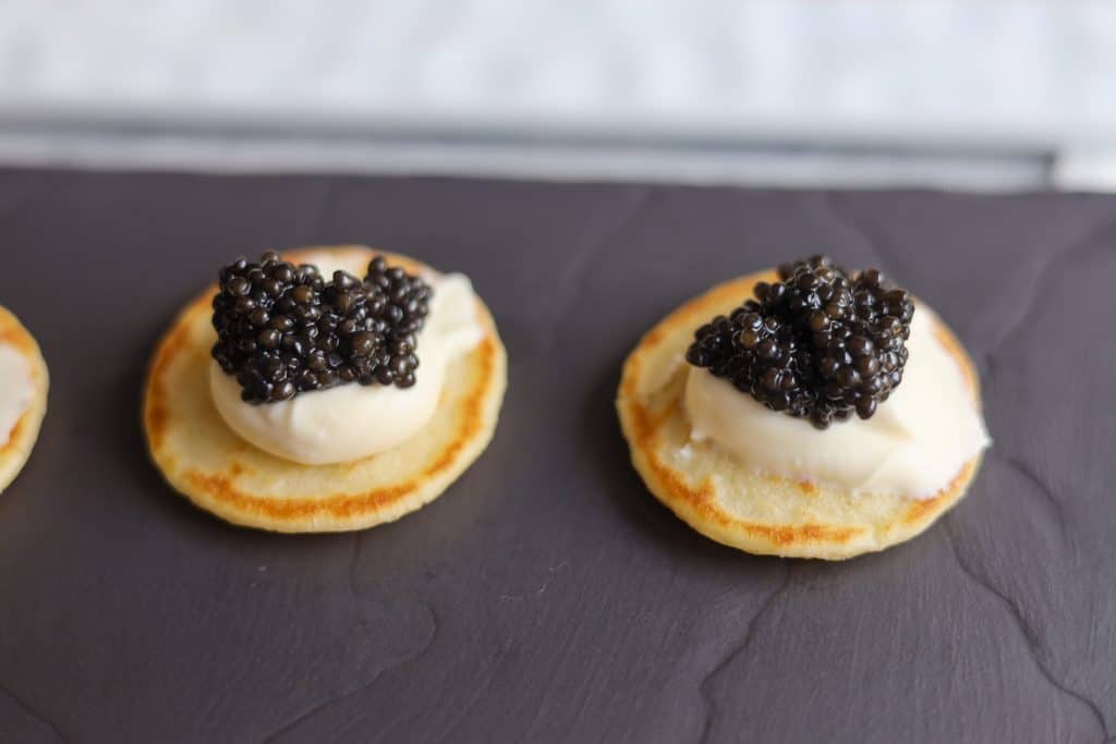 How to serve Caviar - Le Chef's Wife